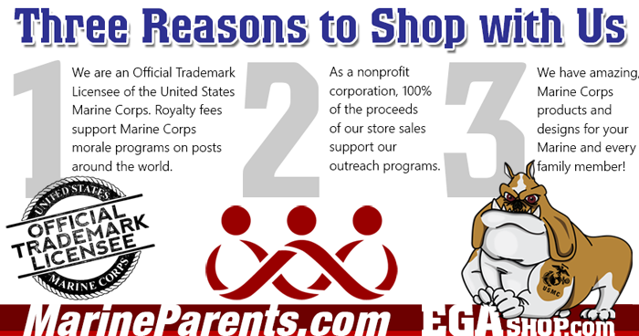 EGA Shop, Marine Corps Store by Marine Parents.com