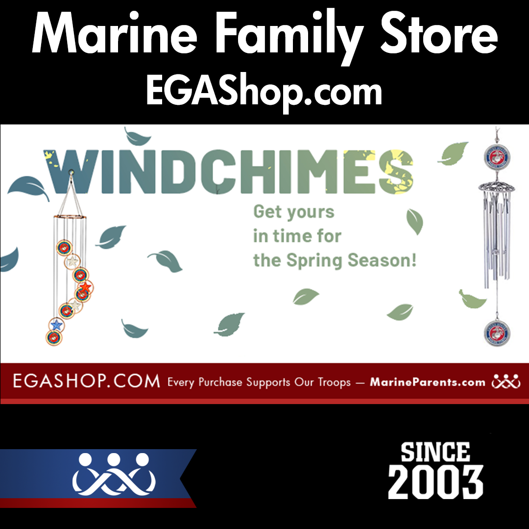 Marine Corps Windchimes ON SALE!