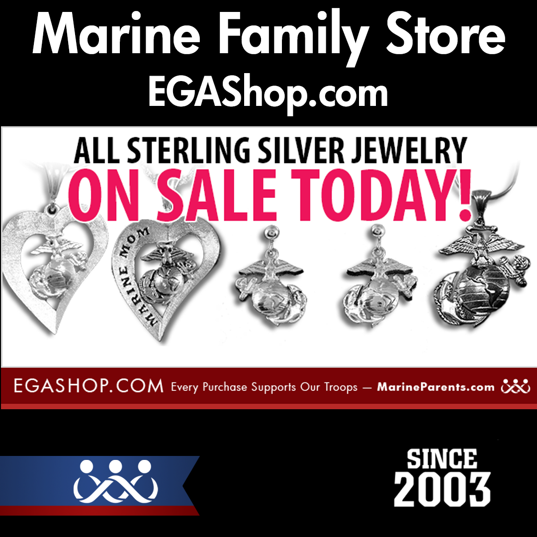 Marine Corps Sterline Silver Jewelry