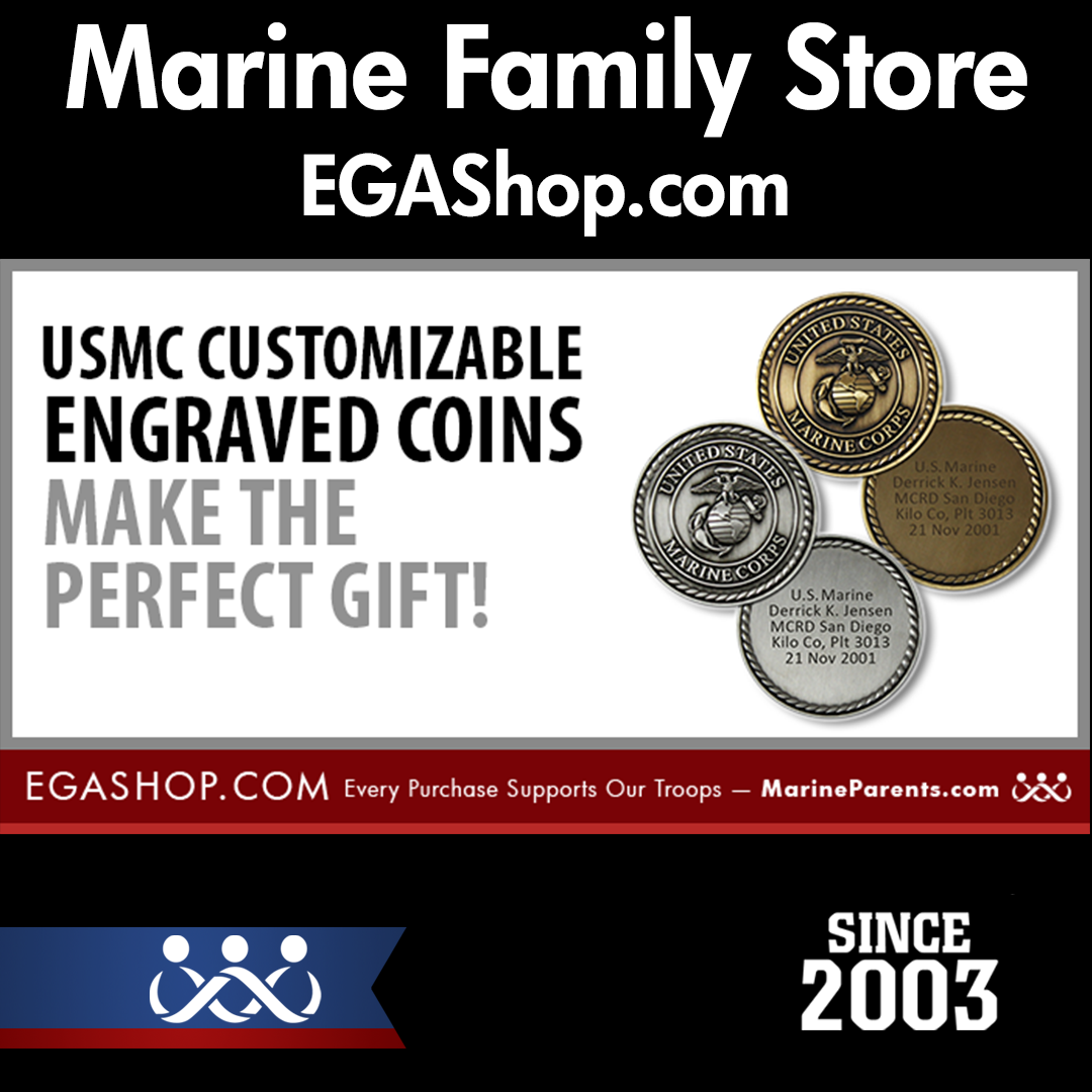 USMC Custom Engraved Coins