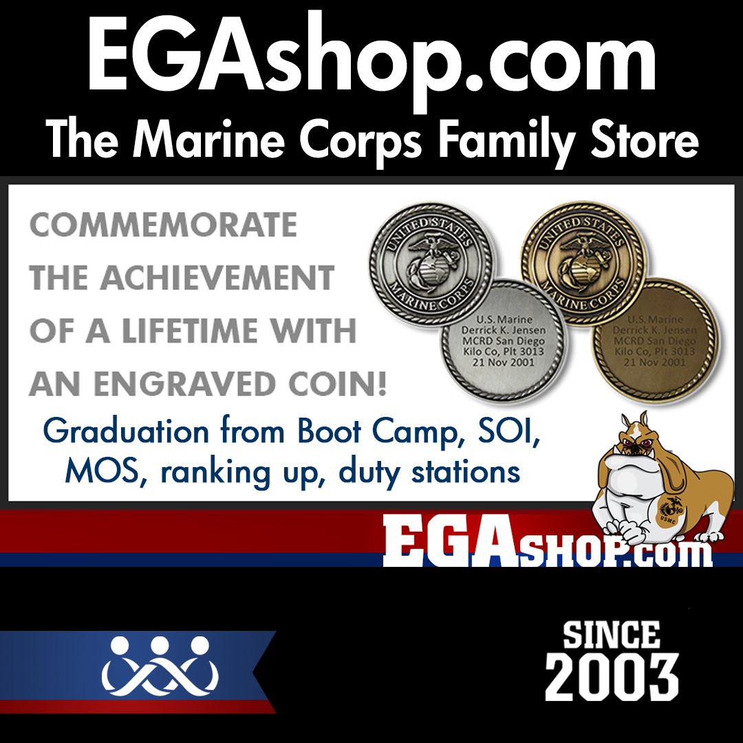 USMC ENGRAVED COINS!