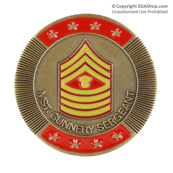 Coin, Rank: Master Gunnery Sergeant