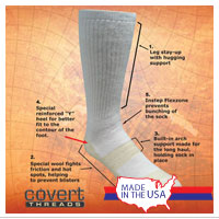 Socks: Covert Threads (Sand)