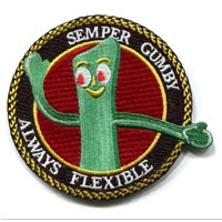 _Patch, Embroidered: Semper Gumby