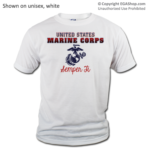 _T-Shirt (Unisex): United States Marine Corps