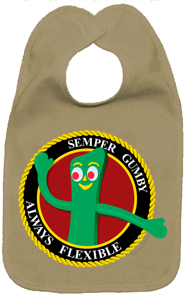 Baby Bib: Semper Gumby